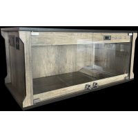 Quality Compact Wooden Reptile Terrarium With Constant Temperature Control 67*50*45cm for sale