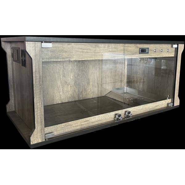 Quality Compact Wooden Reptile Terrarium With Constant Temperature Control 67*50*45cm for sale