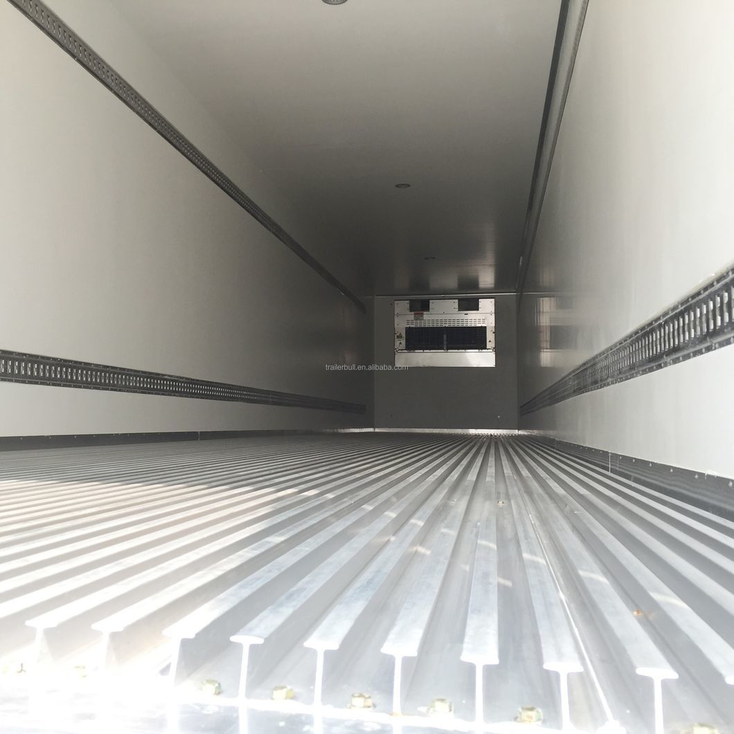 30FT Single Axle Chill and Frozen Truck Trailer with Thermoking Refrigeration Units for Fresh and Refrigerated Foods