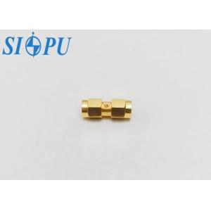 Quality SMA Male to SMA Male RF Coaxial Adapter – Brass Body, 18GHz for sale