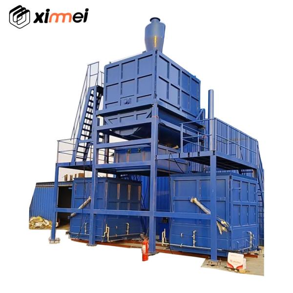 Quality New Low Density Tolerance Rebonded Block Foam Sponge Foaming Machine Recyled mid-range two mold four sides steaming rebond machine for sale