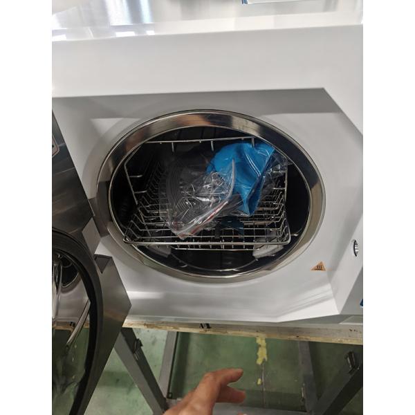 Quality 8L 12L 18L 23L Class B Data Printing Vacuum Table Top Autoclave for sale