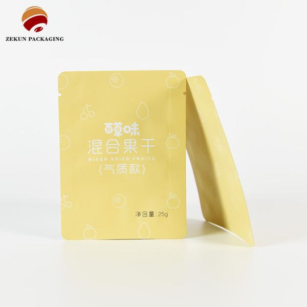 Quality Gravure Printed BOPP Food Packaging Pouch With Zipper Puncture-Resistant for sale