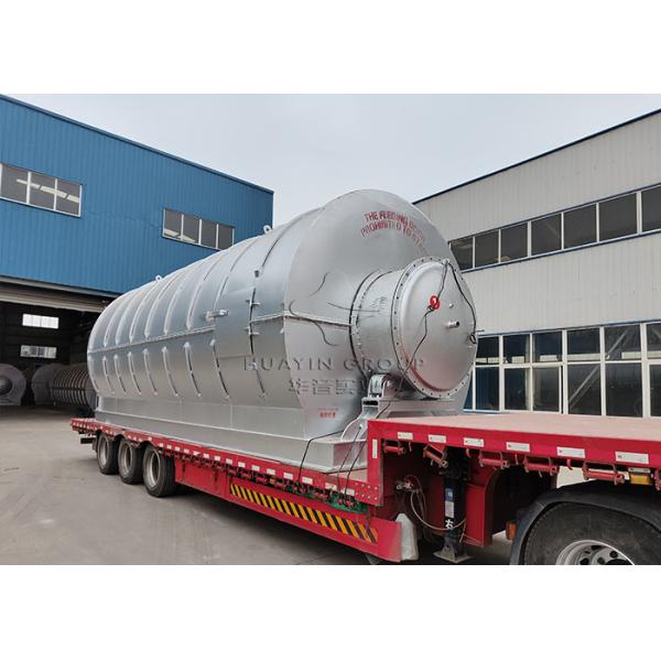 Quality Batch Continuous Pyrolysis Plant Tyre Recycling To Fuel Oil for sale