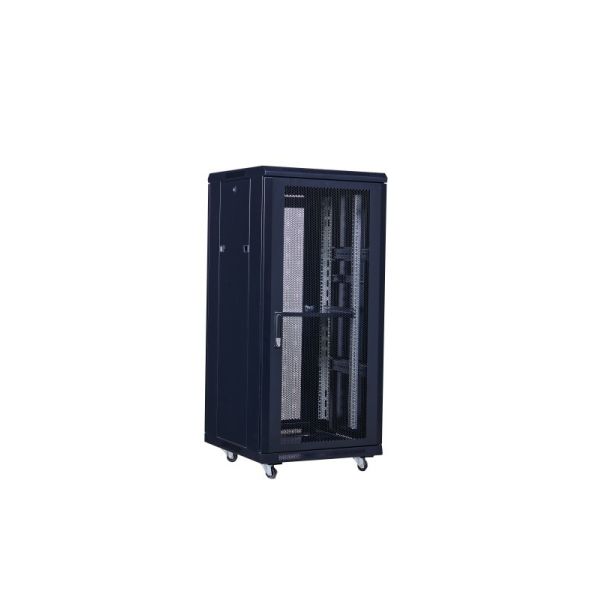 Quality SPCC Cold Rolled Steel 22U Network Server Rack Mount for Data Center Cooling for sale