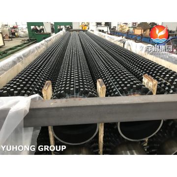 Quality Studded Tube , ASTM A213 T9 / ASME SA213 T11 with 11Cr (SS 409) Studded Fin Tube for sale