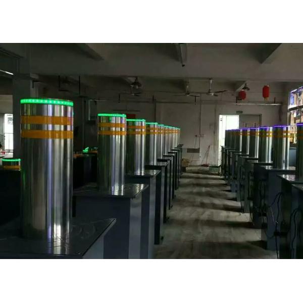 Quality Driveways Security Automatic Rising Bollards With OMRON PLC Control for sale