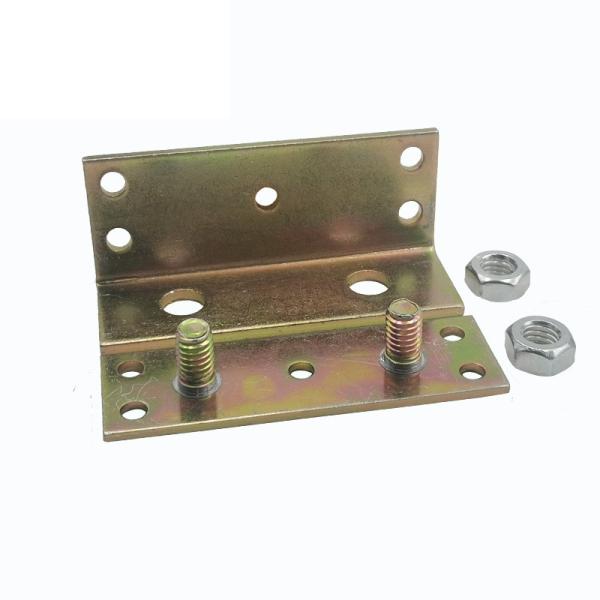 Quality Specifications 83 * 24 * 2.8 mm Set of Eight Iron Hinge Hardware Accessories for Bed for sale