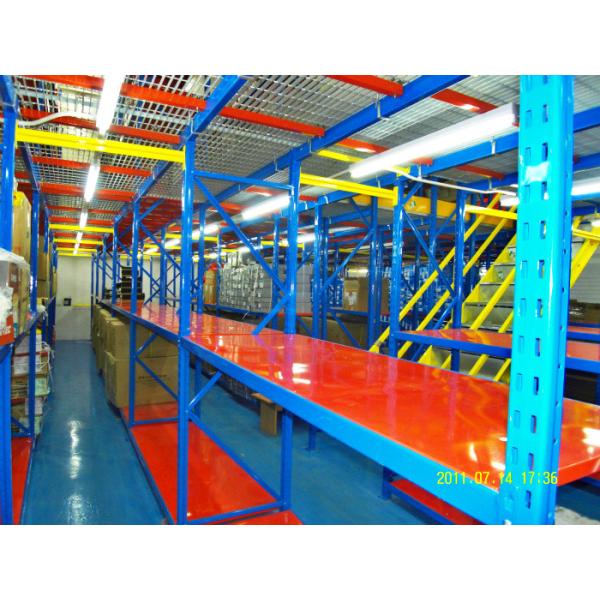 Quality Powder Coat Steel Rack Supported Mezzanine for sale