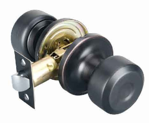Quality Easy Installation Knob Door Lock with Adjustable Backset 2-3/8" or 2-3/4" ST for sale