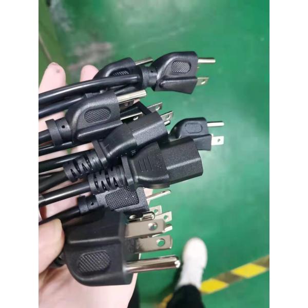 Quality JET Certification 3 Pin Power Cord for sale