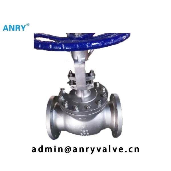 Quality RF CS Globe Valve WCB BS 1873 Straight Pattern 13%CR Globe Valve Flange Type for sale