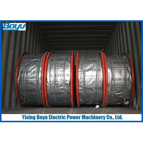 Quality Overhead Line Anti twist Wire Rope for sale