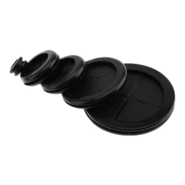 Quality EPDM Rubber Seal Ring Custom Closed Grommet Blind Plug For Cable Hole for sale