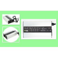 Quality Automatic 12A 60V Battery Charger With Black / Silver Aluminum Case For E - for sale
