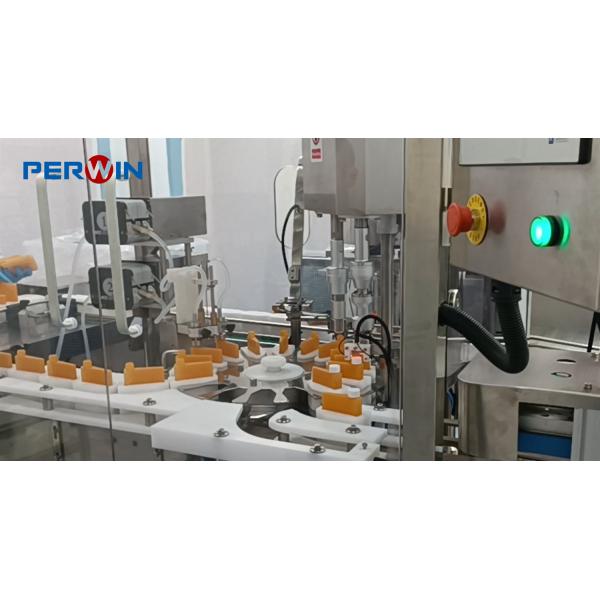 Quality Siemens 1500 PLC Controlled Reagent Filling Capping Machine for Laboratories for sale