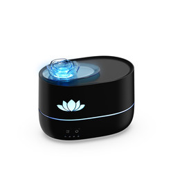 Quality 350ml DC 5V Fire Flame Humidifier White Black With Timing for sale