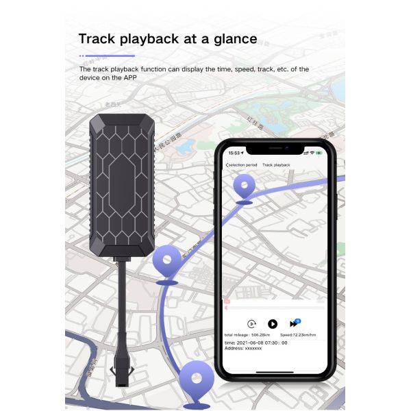 Quality Mini Low Power GPS Tracker For Car With Internal Backup Battery For Performance for sale