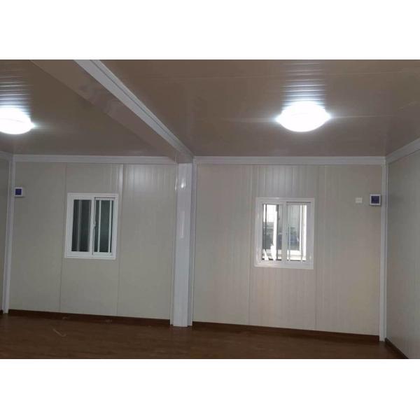 Quality Aluminum Window 40HC Office Flat Pack Container Building for sale