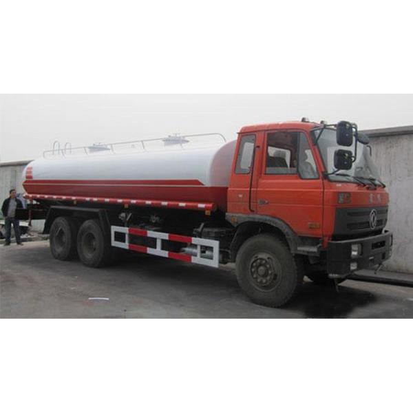 Quality Dongfeng 6x4 20000L 210hp Water Bowser Truck Double Back Bridge for sale