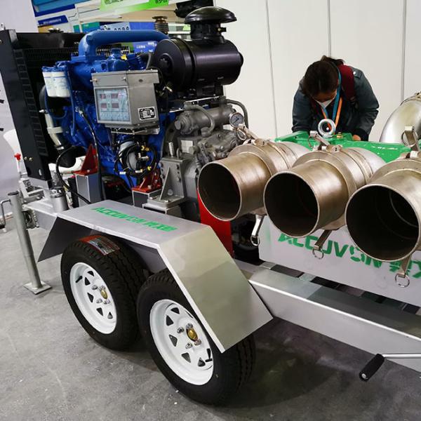 Quality NBR Rubber Rotary Mobile Diesel Pump Practical Flexible Emergency for sale