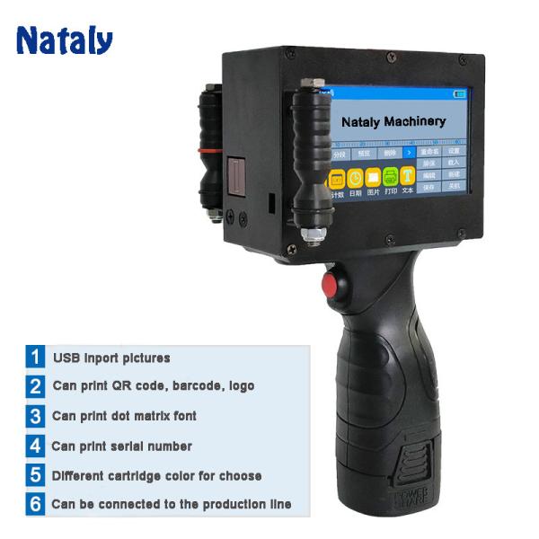 Quality Nataly hot sale MX3 handheld inkjet printer bar code printer date and time for sale