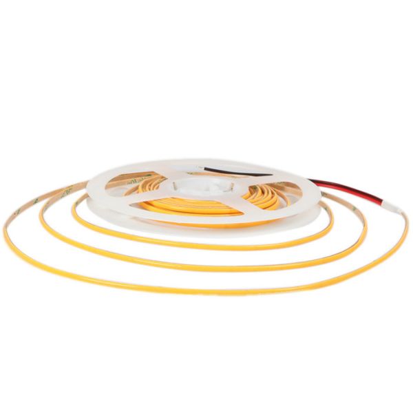 Quality Cutting Flexible Cob Led Strip 3mm 5mm 90 Ra Single Color Linear Light for sale