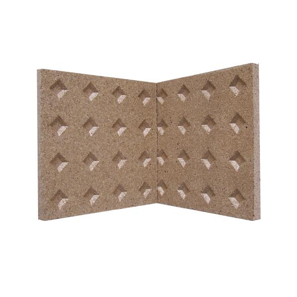 Quality Vermiculite Baffle Fireplace Insulation Board Heatproof Non Toxic for sale