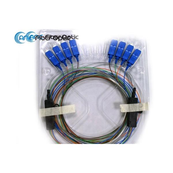 Quality 8F LC/APC Fiber Optic Pigtail for sale