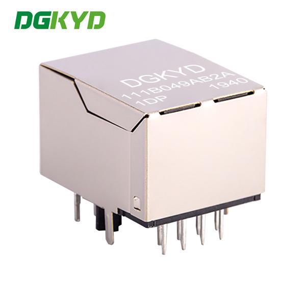 Quality RJ45 Ethernet socket 100Mbps integrated filter with POE network interface for sale