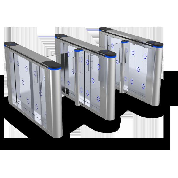 Quality Modern Style Integrated Design Swing Gate Turnstiles Stainless Steel Office for sale