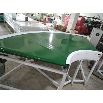 Quality 10m/Min 180Degree Turning Conveyor Belt Machine / Conveyor Belt Vulcanizing for sale