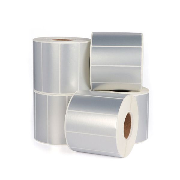 Quality Matte Silver Custom Adhesive Label Sticker For Home Appliances for sale