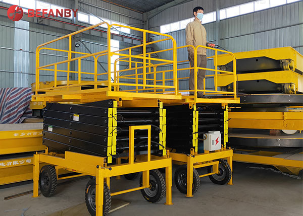 Quality Construction Boom Lift Table Hydraulic High Altitude Equipment for sale