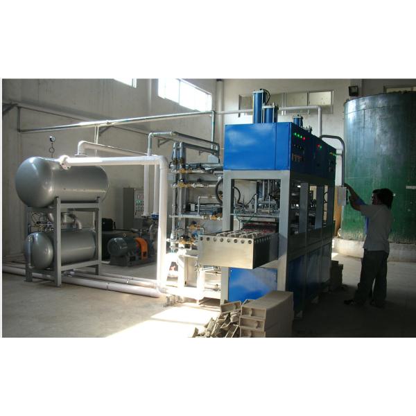 Quality Fiber Molded Pulp Moulding Machine , Rice Straw Tableware Making Machine 130kw for sale