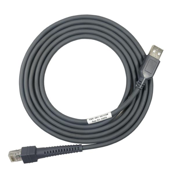 Quality CBA-U01-S10ZAR USB Scanner Cable For Qr Code Barcode Scanner for sale
