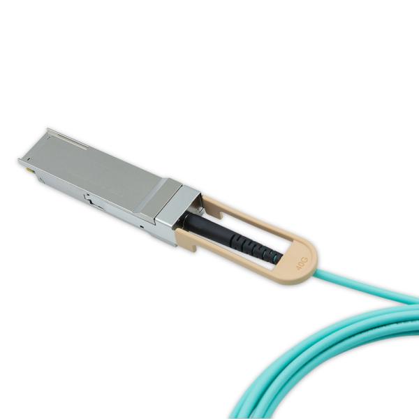 Quality 40GBASE QSFP+ AOC Cables 0.5m To 100m Cisco Compatible for sale