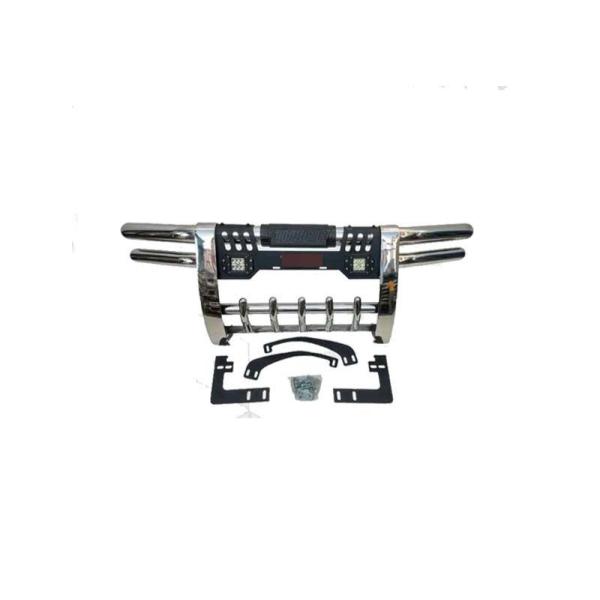 Quality LEDs Grille Guard With Skid Plate Pickup Truck Bull Bar for sale