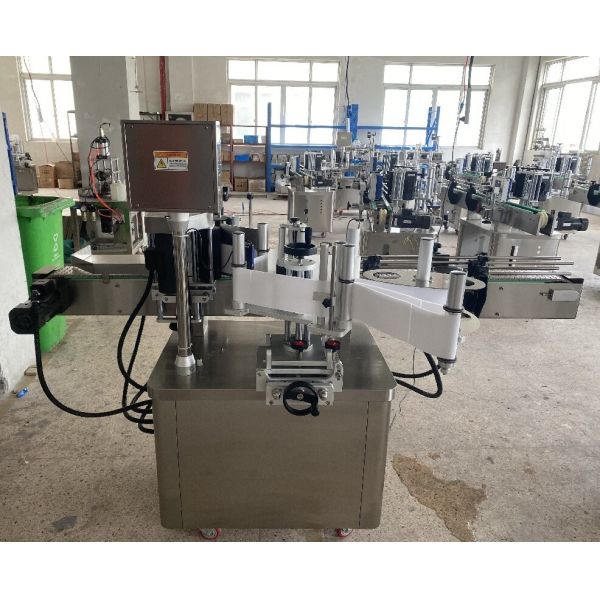 Quality Round Bottle Glass Bottle Sticker Label Automatic Labeling Machine for Food for sale