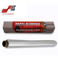 China 21m Length Household Aluminum Foil Roll Home Packing Jobs factory