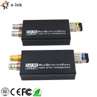 Quality Mini Type 3G-SDI to Fiber Optic Converter , Full HD Sdi Video Fiber Converter 1080P for sale