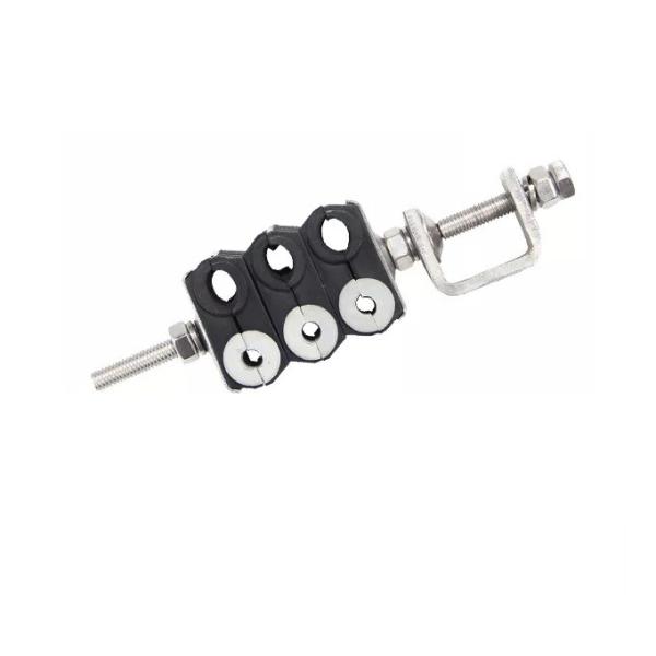Quality Rubber OPGW Cable Down Lead Clamp For Tower Use for sale