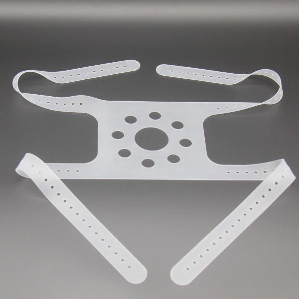 Quality Silicon Rubber CPAP White Headgear Headstrap for Mask for sale