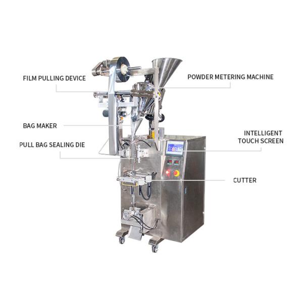 Quality 1% Accuracy 2.5KW Honey Irregular Shaped Sachet Packaging Machine 1122mm for sale