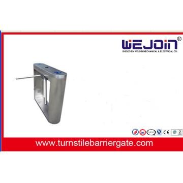 Quality Semi auto tripod entrance turnstiles gate with Mechanism , Arc bridge Type for sale