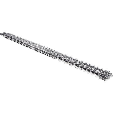 Quality Parallel Twin PVC Pipe Screw Barrel For Plastic Extruder Machine for sale