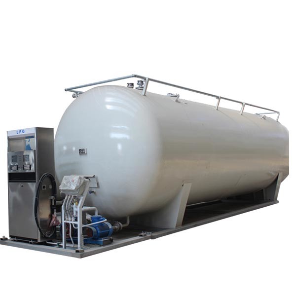 Quality 20000 Liter Auto LPG Gas Filling Station 1.77Mpa 5m3 for sale