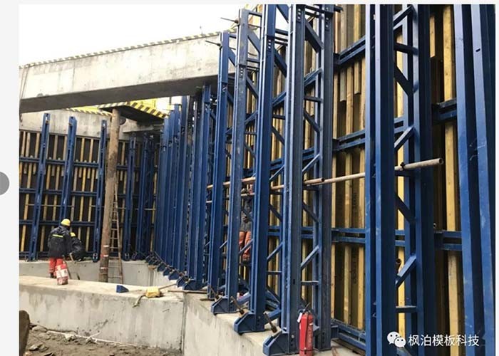 Truss Light Weight Single Sided Wall Formwork Fast Assembly ...