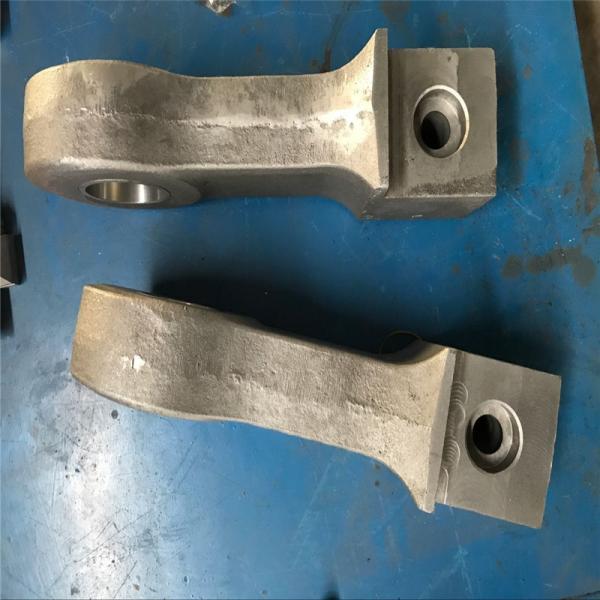 Quality Shearing Strength 210Mpa 63HRC Chromium Casting Hammer Arms for sale