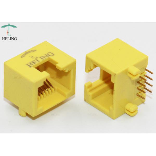 Quality One Port PCB RJ45 Female Connector Right Angle MJ5388-Y011-HRN1 for sale